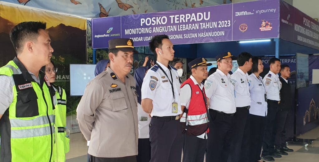 Trafik Pergerakan Pesawat, Penumpang dan Kargo Bandara Sultan Hasanuddin di Periode Lebaran 2023 ...